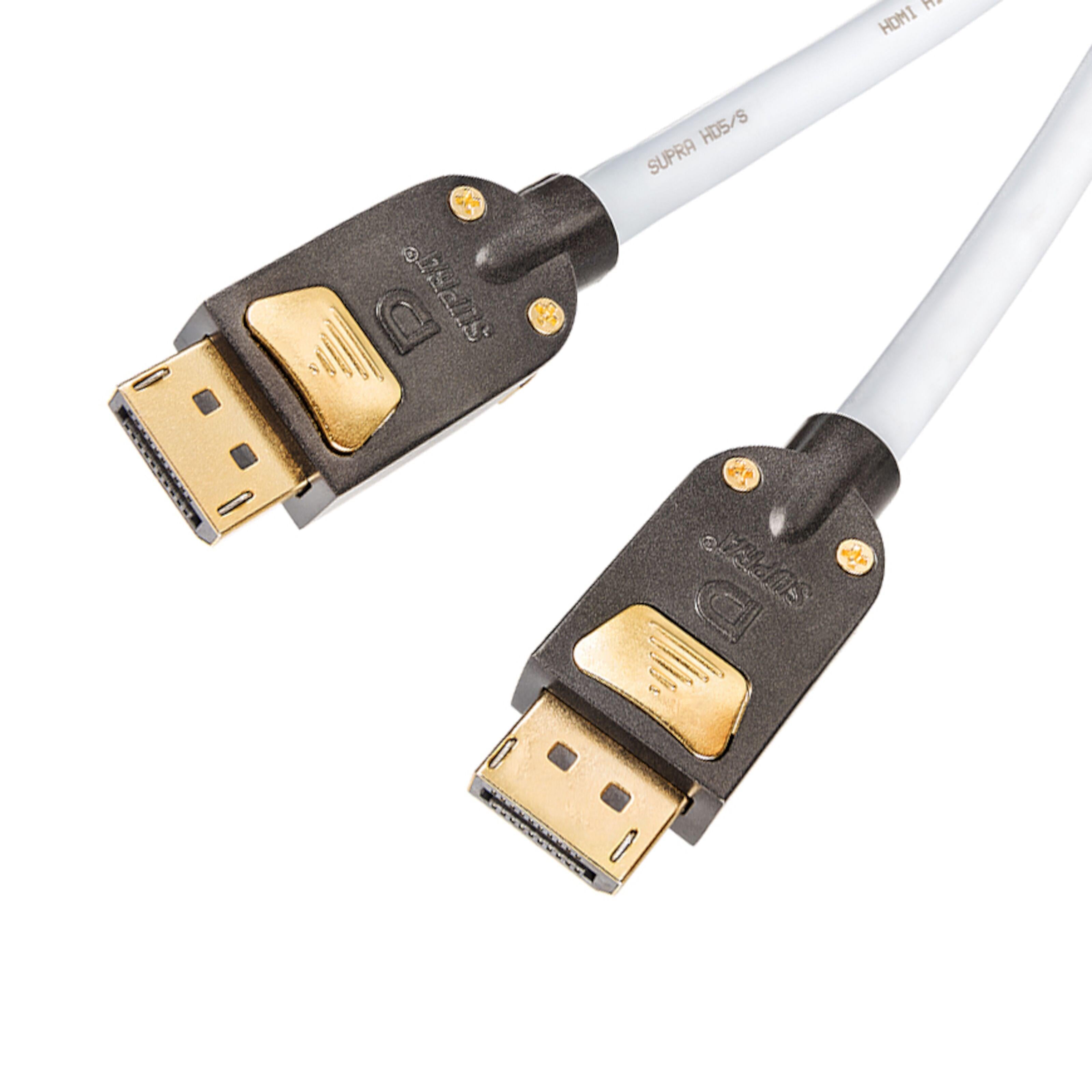 Supra DISPLAYPORT DP-DP MALE BLUE | Display port cable | Maxxteknik